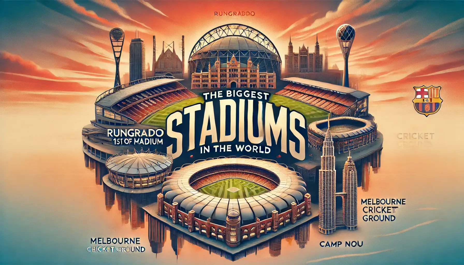 The Biggest Stadiums in the World | Top Largest Sports Arenas by Capacity